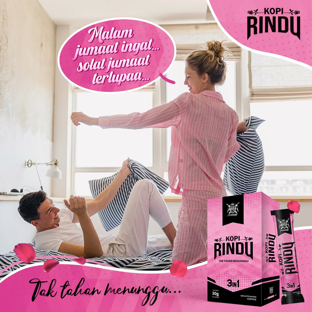 Kopi Rindu Tak Tahan Menunggu - Ubat Kuat