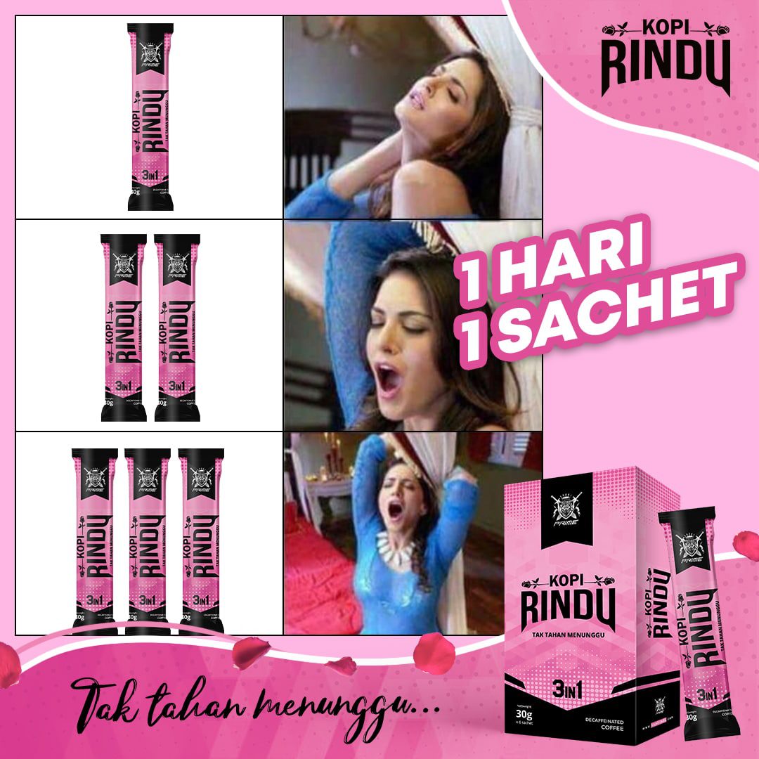 Kopi Rindu Tak Tahan Menunggu - Ubat Kuat