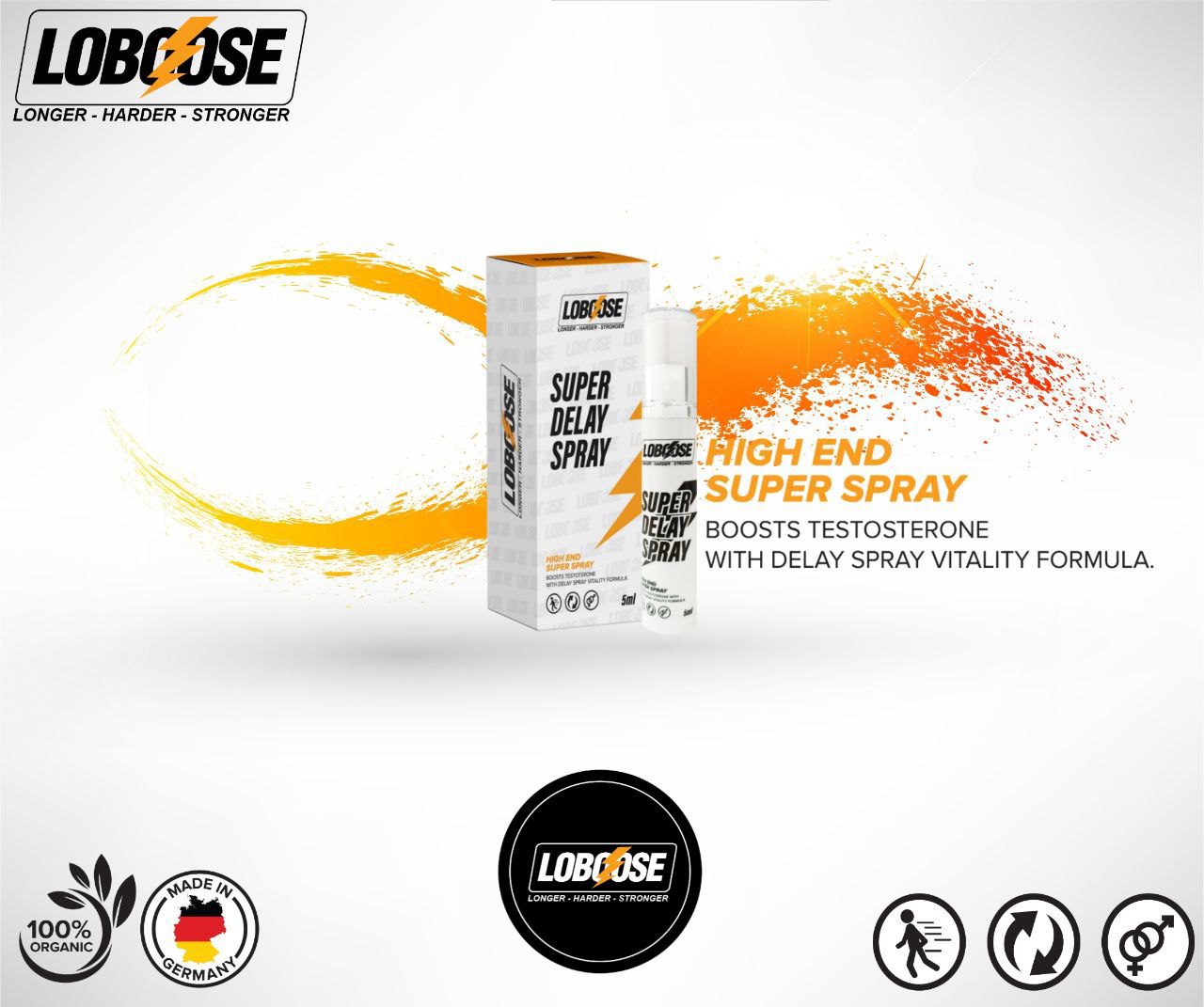 Loboose Super Delay Spray Tahan Lama - Ubat Kuat