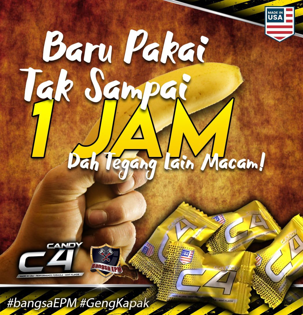 Candy C4 Ubat Kuat Lelaki Paling Berkesan - Ubat Kuat