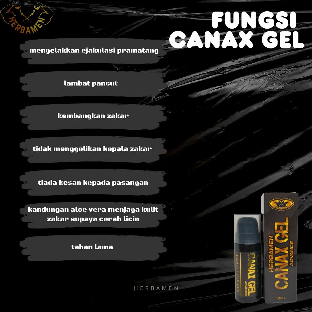 Canax Gel Tahan Lama - Ubat Kuat